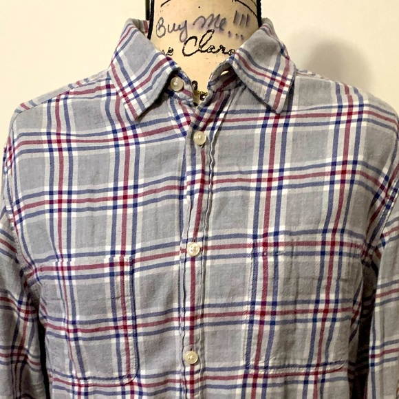 GAP | Tops | Gap Flannel Nova Check Plaid Shirt | Poshmark